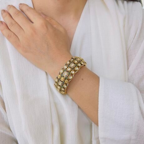 Timeless Heritage Bangles with Modern Golden Shine - Pandoras Art Jewellery